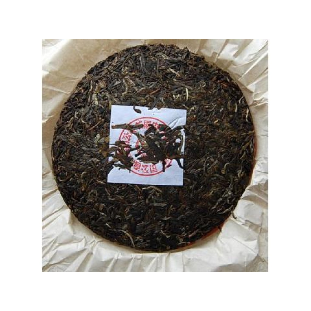 2005 CNNP Grand Yellow Mark Green Pu-erh Tea Cake 357g